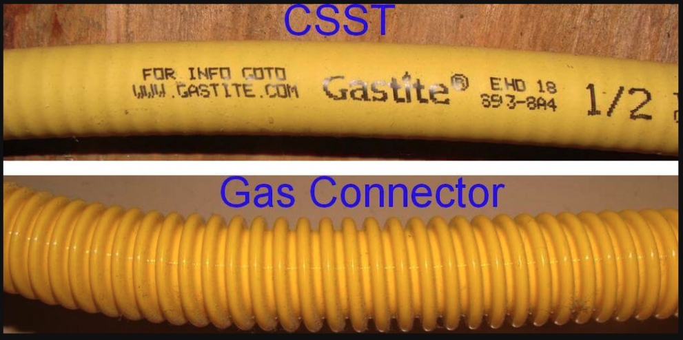 Inspecting CSST – InterNACHI Inspection Narrative Library