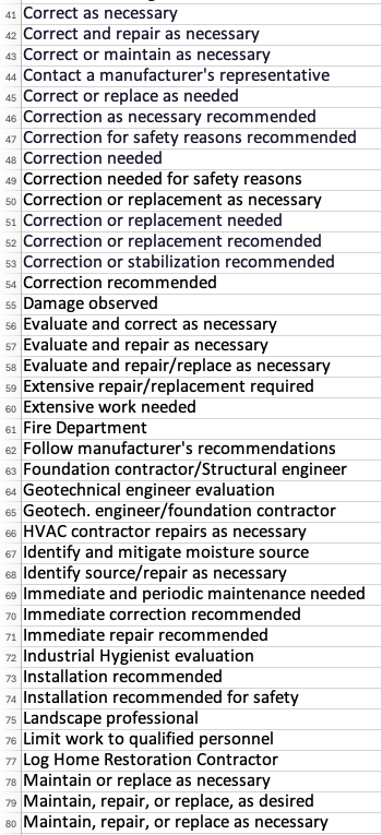 Custom Contractor Type and Locations Lists – InterNACHI Inspection ...